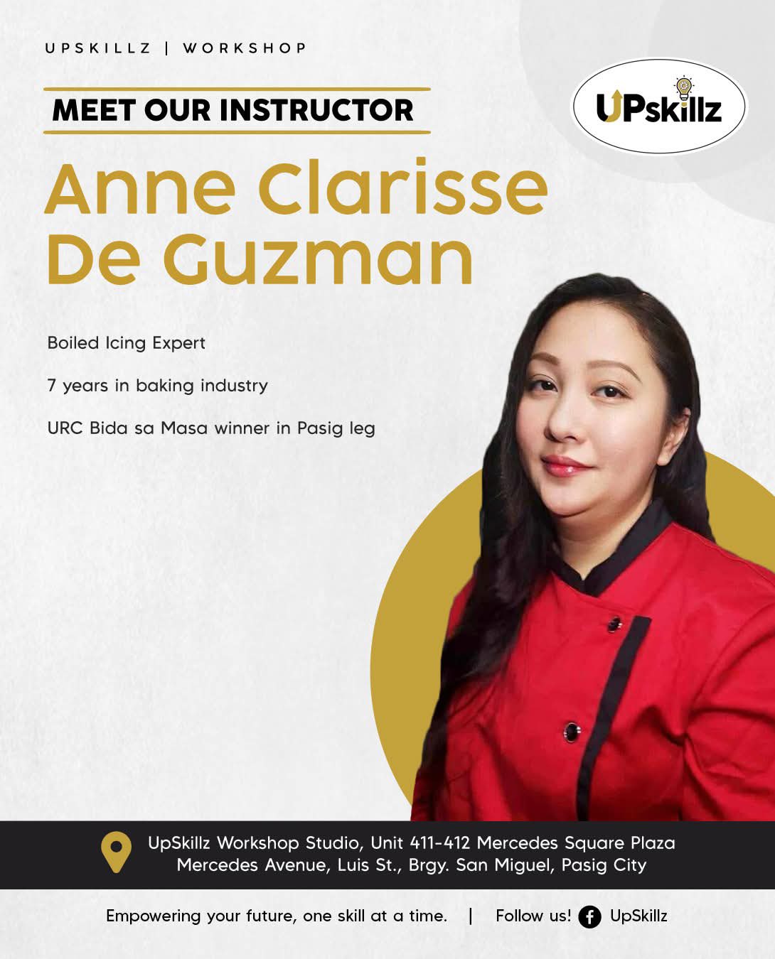 Meet Instructor Anne Clarisse De Guzman – Upskillz
