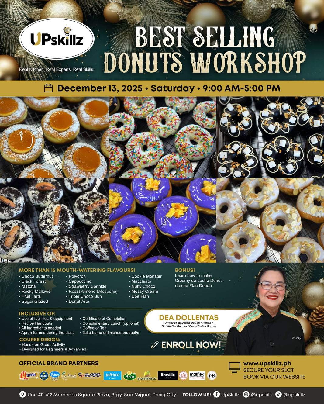 Baking Classes in Pasig | Hands-On Baking Workshops at UpSkillz – Upskillz