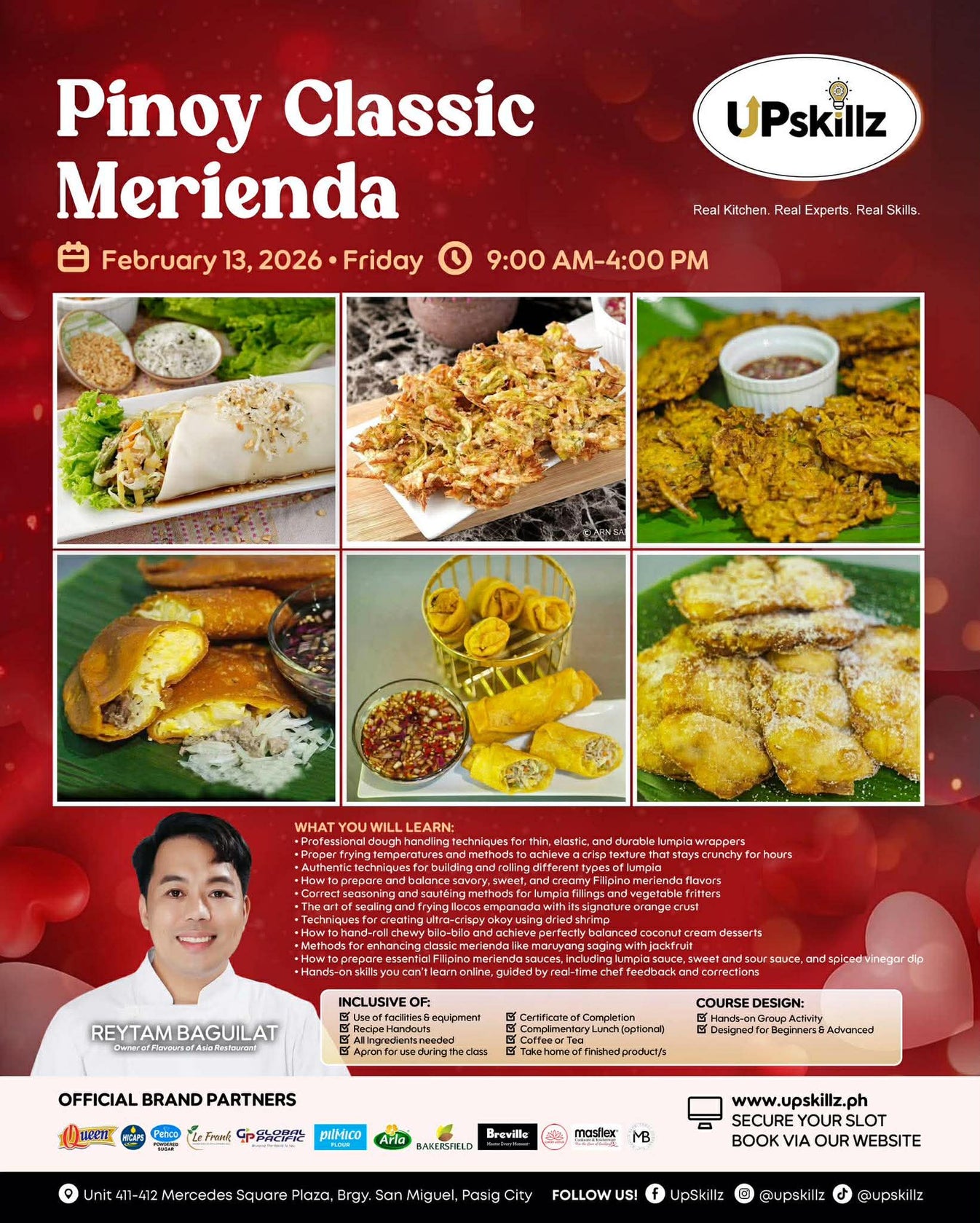 Pinoy Classic Meryenda – Upskillz