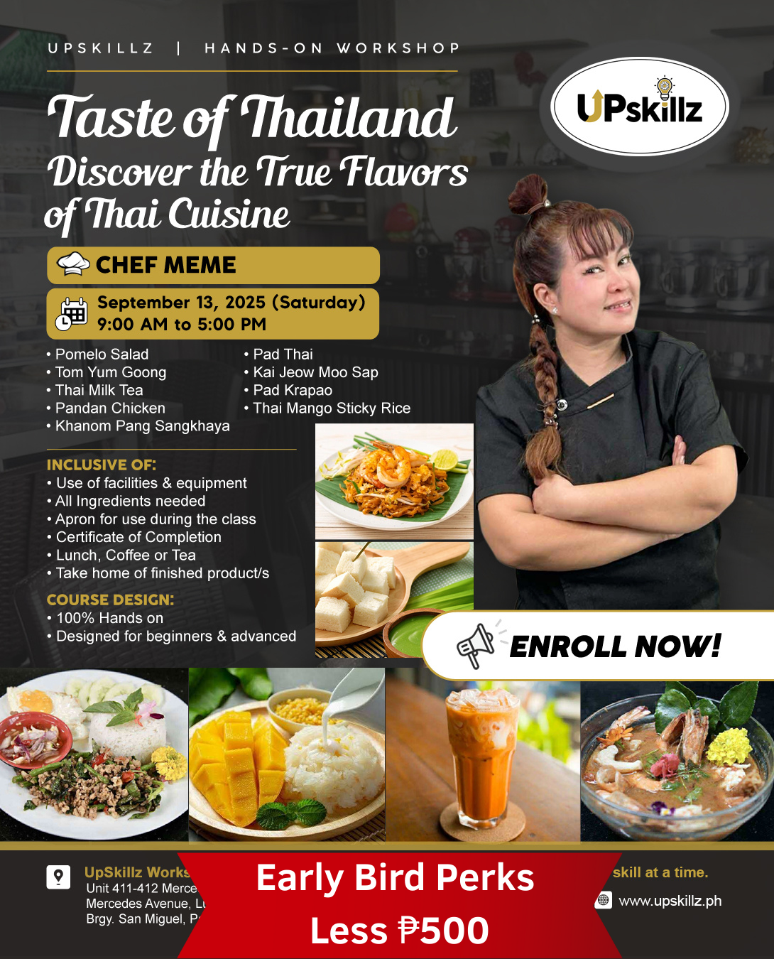 Taste of Thailand ( Sept. 13 ) – Upskillz